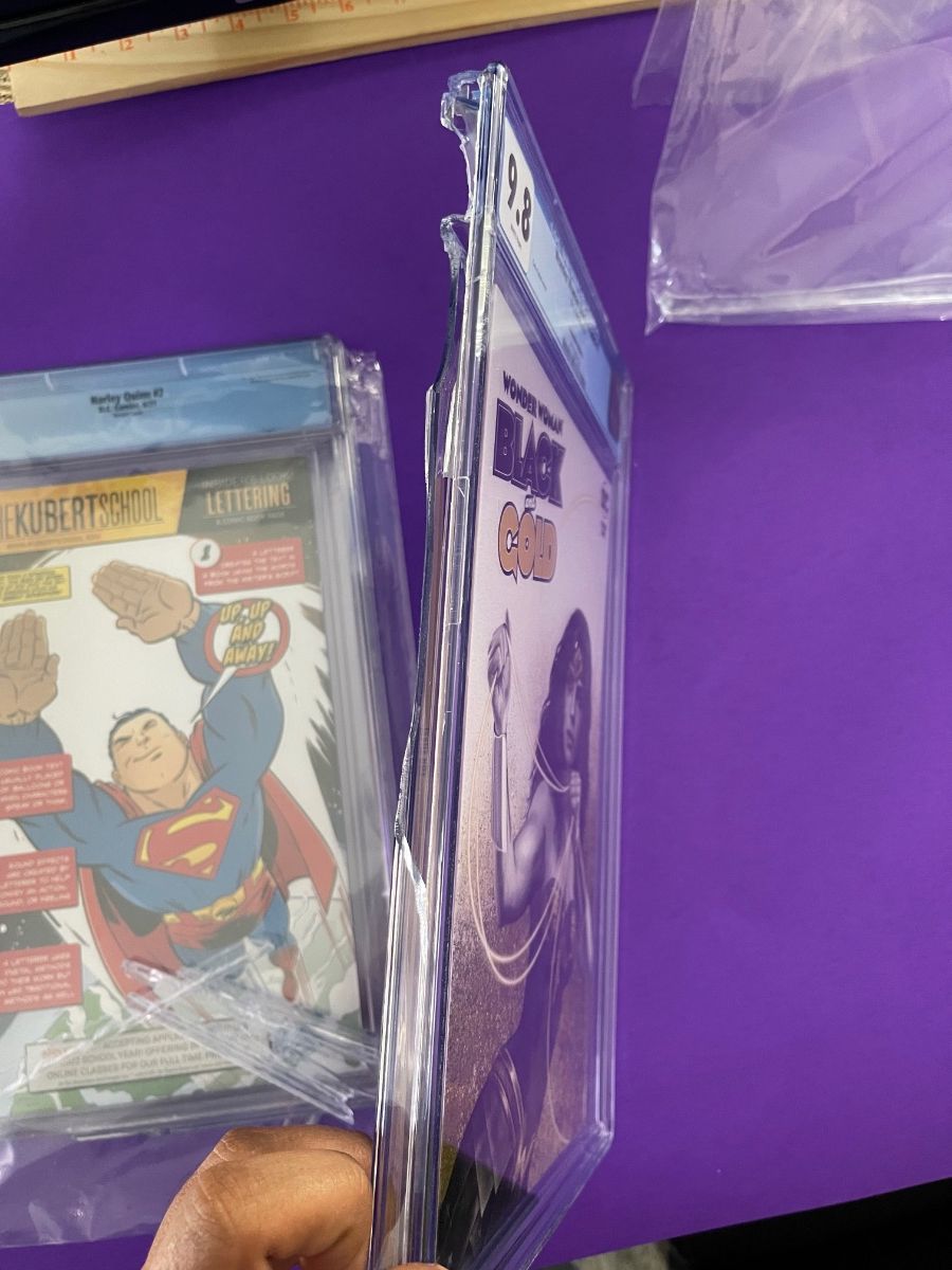 Damaged slabs - Ask CGC - CGC Comic Book Collectors Chat Boards