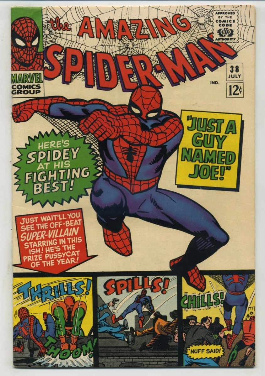 SOLD: Silver Surfer #3 CGC 2.5, Amazing Spider-Man #38 CGC 6.5, and ...