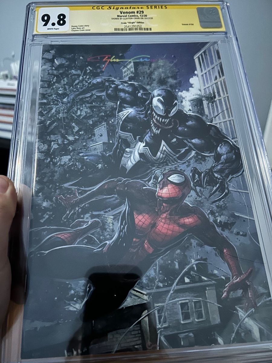 Couple of Slabs and Raw: Amazing Spider-Man 36 9/11 and Clayton Crain ...