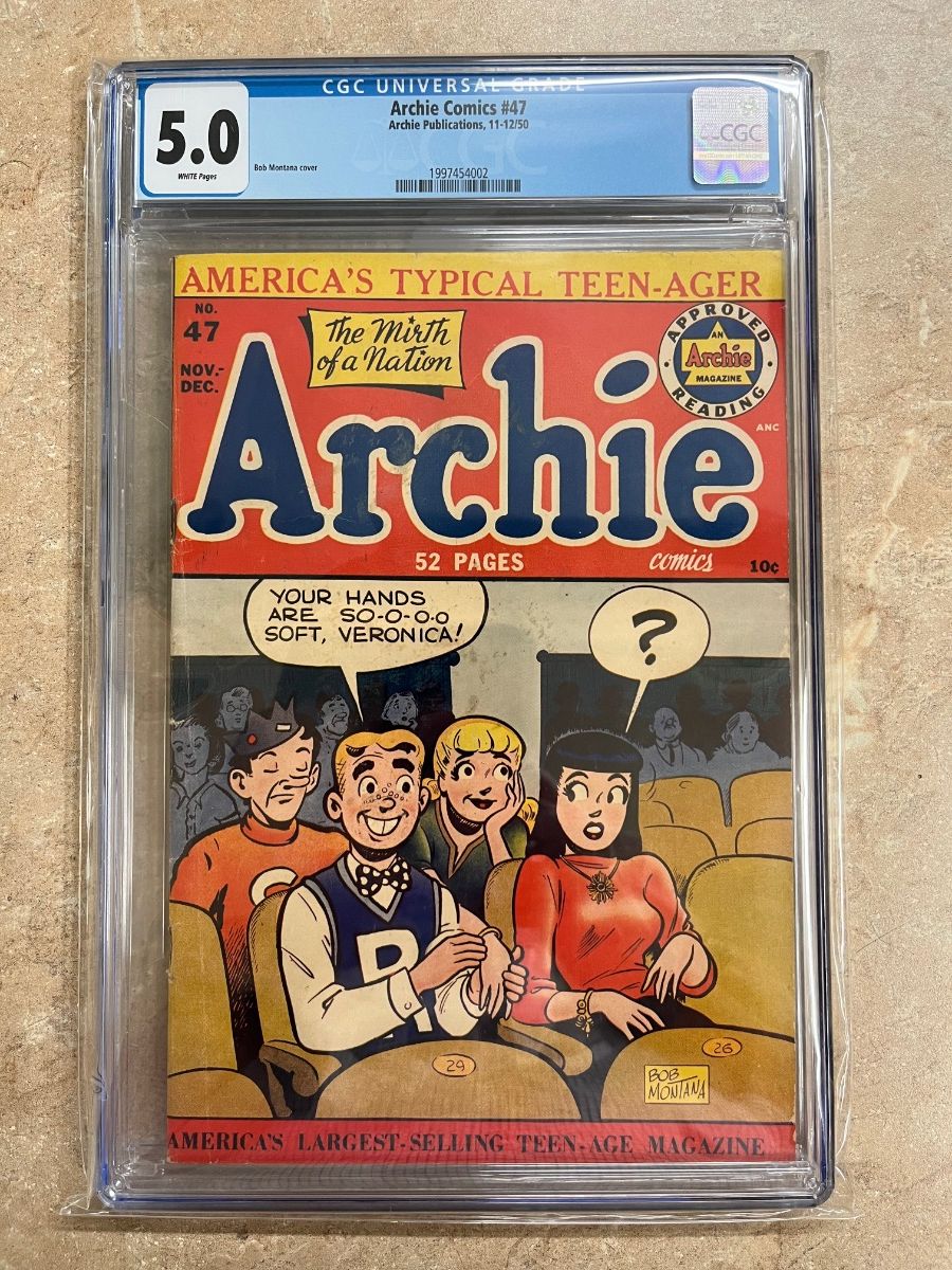 CLOSED - ALL SOLD! Golden Age Archie GGA slabs - Golden / Silver ...