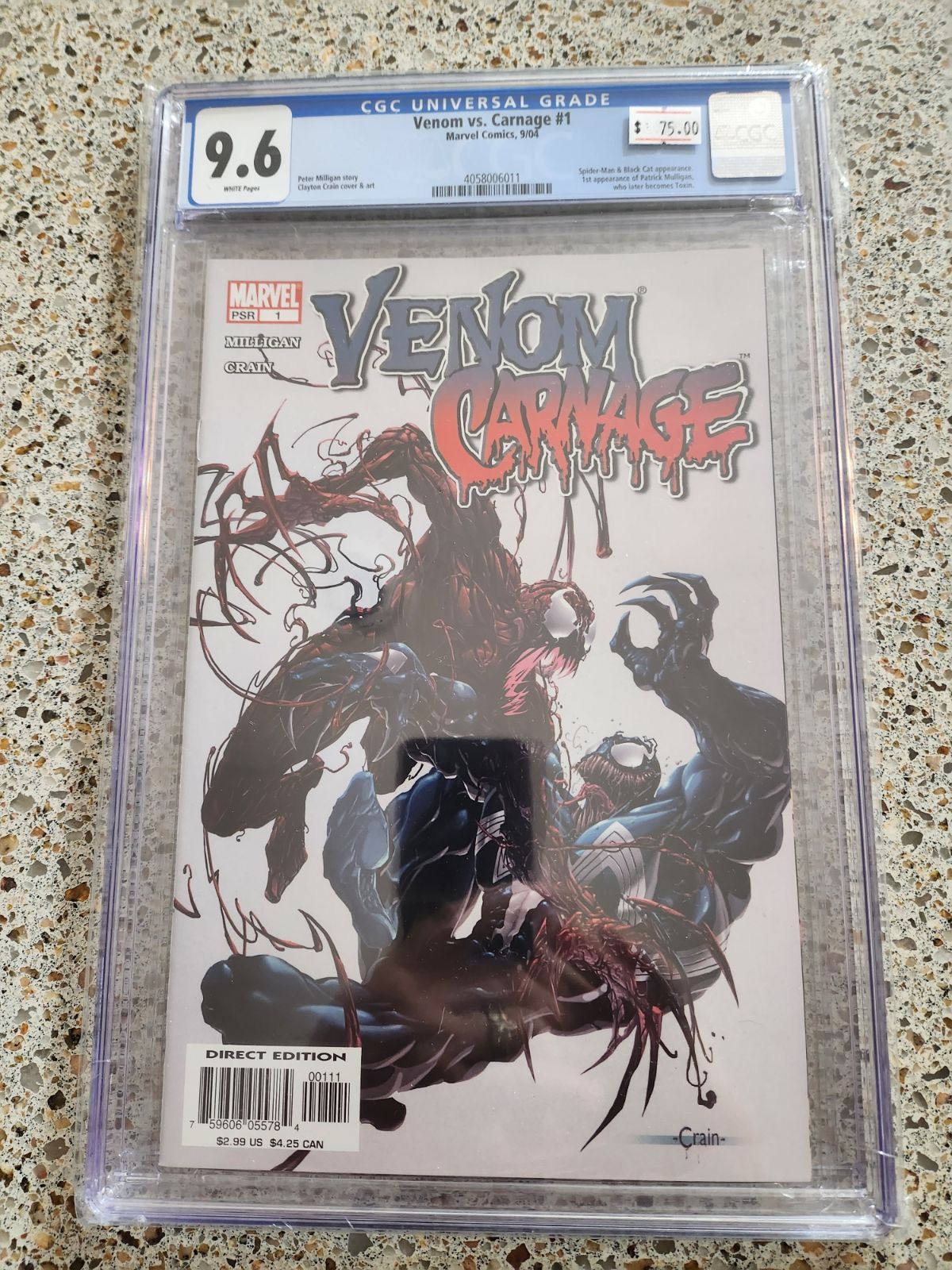 7 Mixed Age Marvel Slabs - Mixed Age Threads and Misc - CGC Comic Book ...