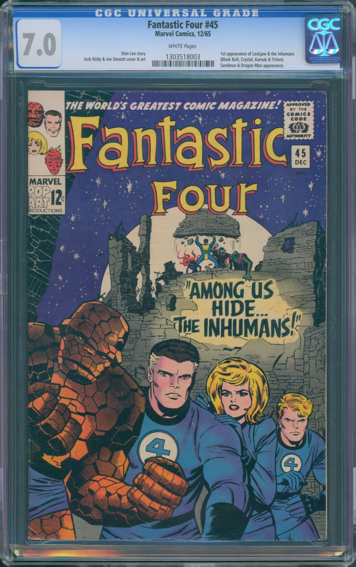 Closed - Batman 11, AF 15, X-Men 1, Avengers 1, FF 45, FF 47, JIM 84 ...