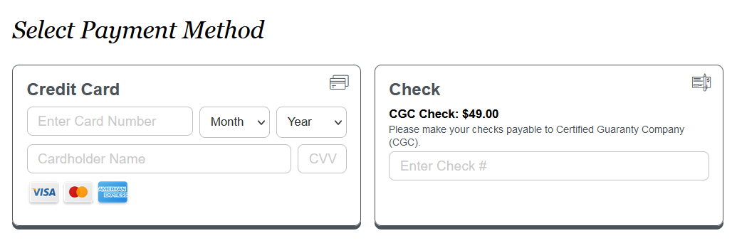 Can I remove CCS press? Not sent in yet - Comic Book Grading and ...