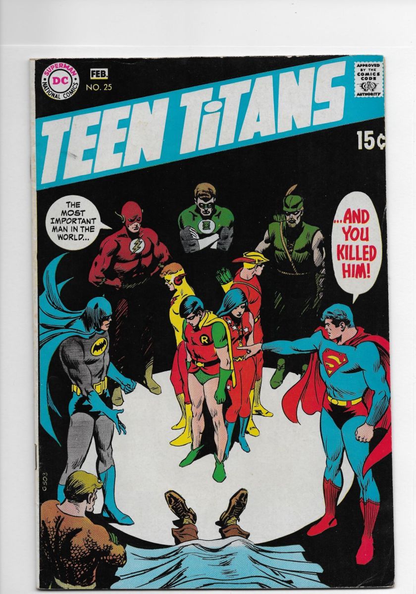 Top all time teen titans & new teen titans covers ! - Bronze Age Comic ...