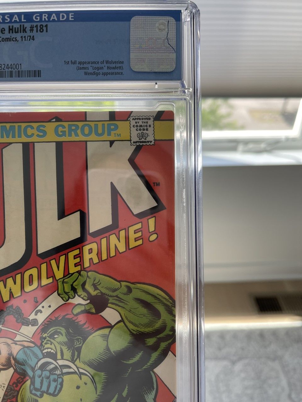 Slab arrived with scratch - Newbie Comic Collecting Questions - CGC ...