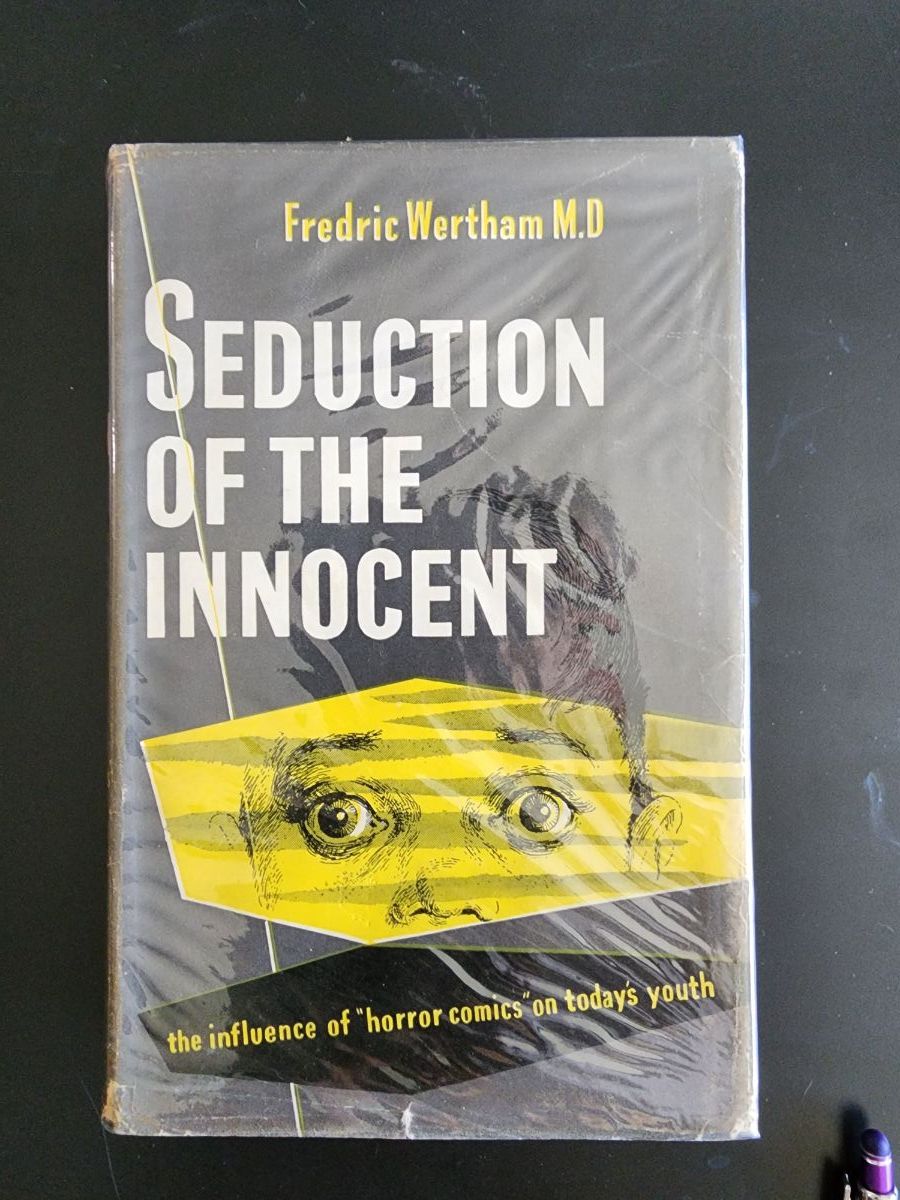 Seduction Of The Innocent Uk 1st Print And Only Print Golden