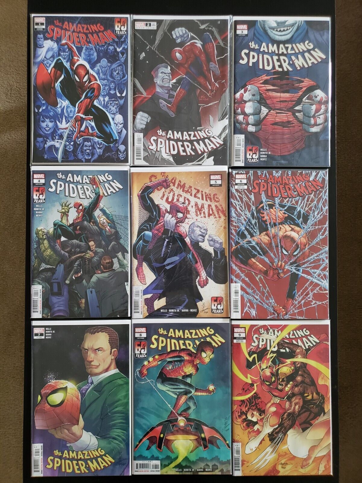 Amazing Spider-Man #1-25 / Lgy# 895-919 (2022) Lot Of 26 Comics - Sales ...