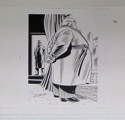 Romita trading card art (Kingpin)? - Original Comic Art - CGC Comic ...