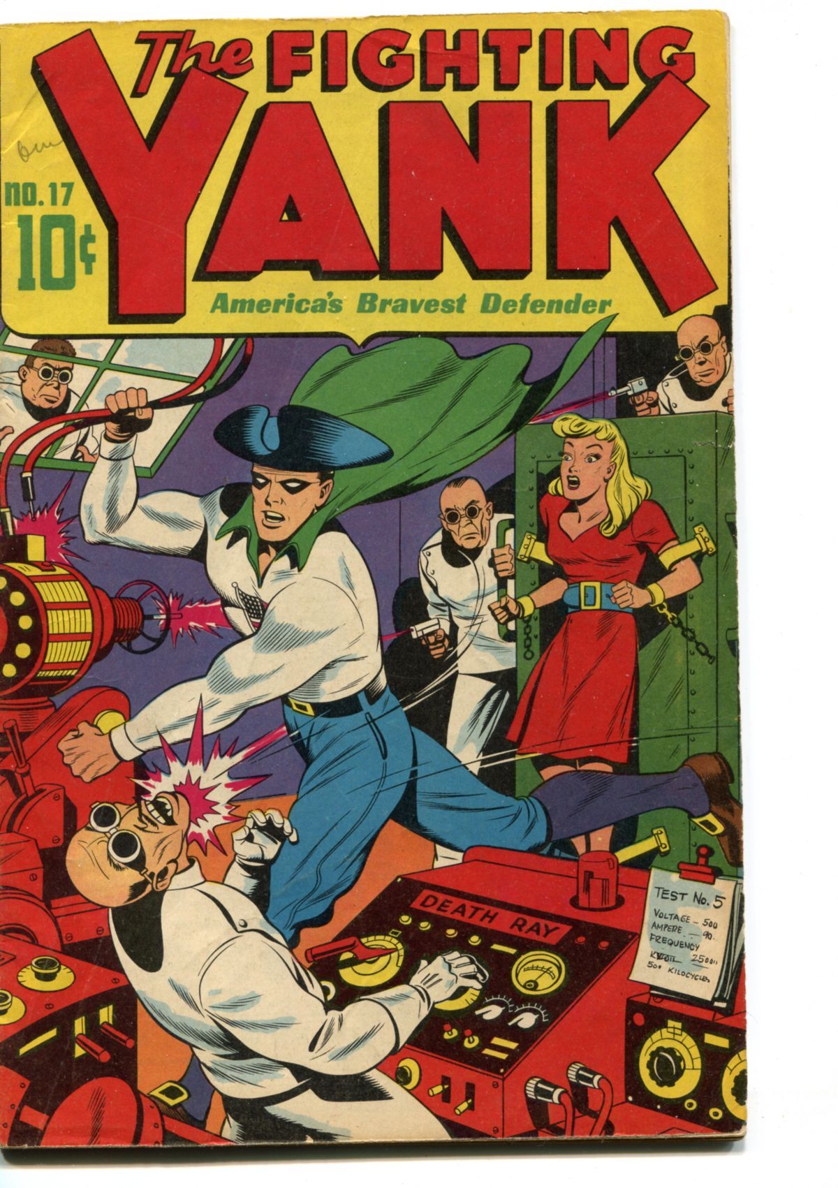 CLOSED! GOLDEN AGE! PULPS! Black Hood, Shied-Wizard, Fighting Yank ...