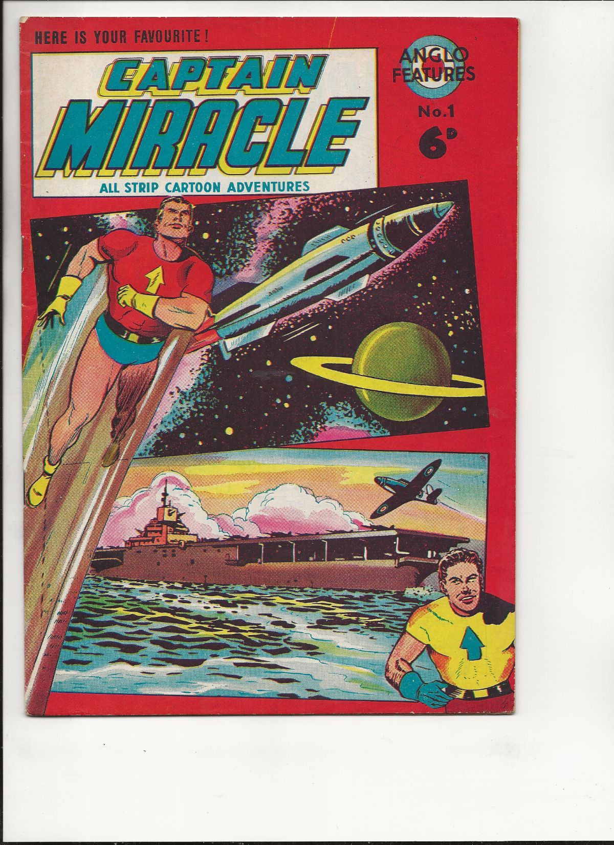 Captain Miracle #1 1960 Mick Anglo Comic - Silver Age Comic Books - CGC ...