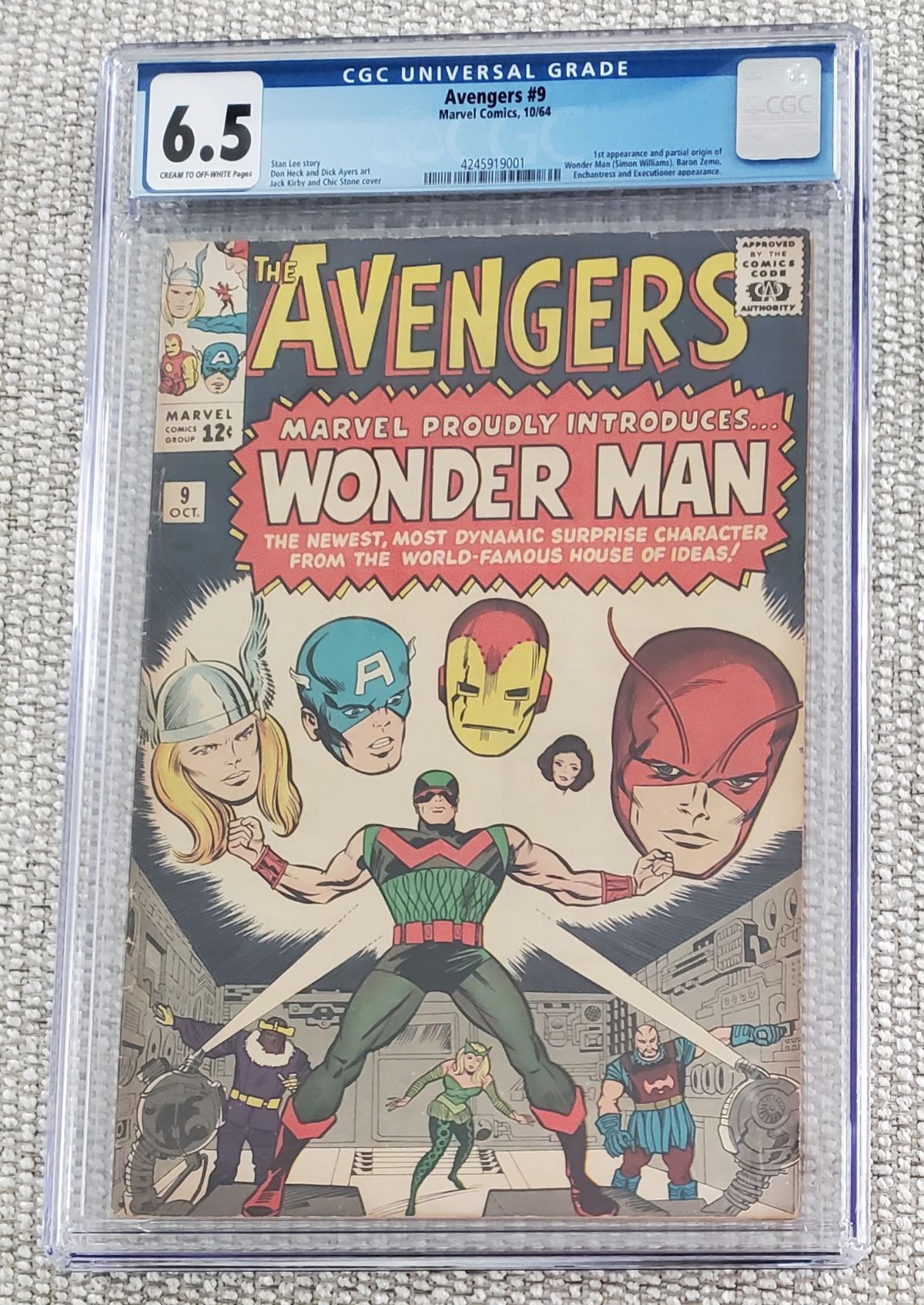 GA/SA CGC Slabs - Pre-Code Horror, DC/Marvel Firsts, Marvel Monster Era ...