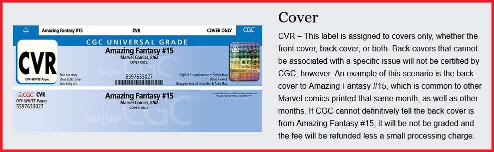 COVER ONLY COMICS - Newbie Comic Collecting Questions - CGC Comic Book ...