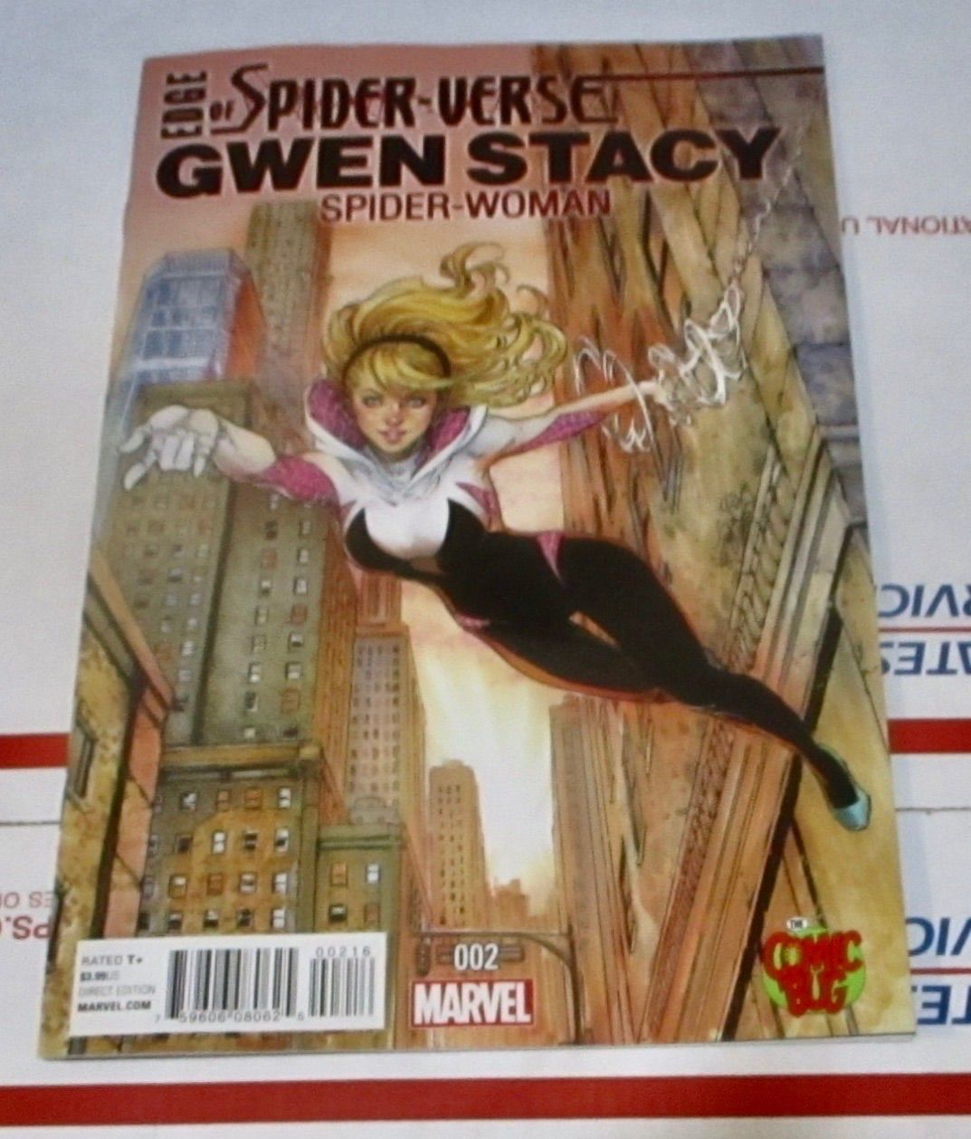(SOLD) EDGE OF SPIDER VERSE 2 (2015) Comic Bug variant - Copper ...