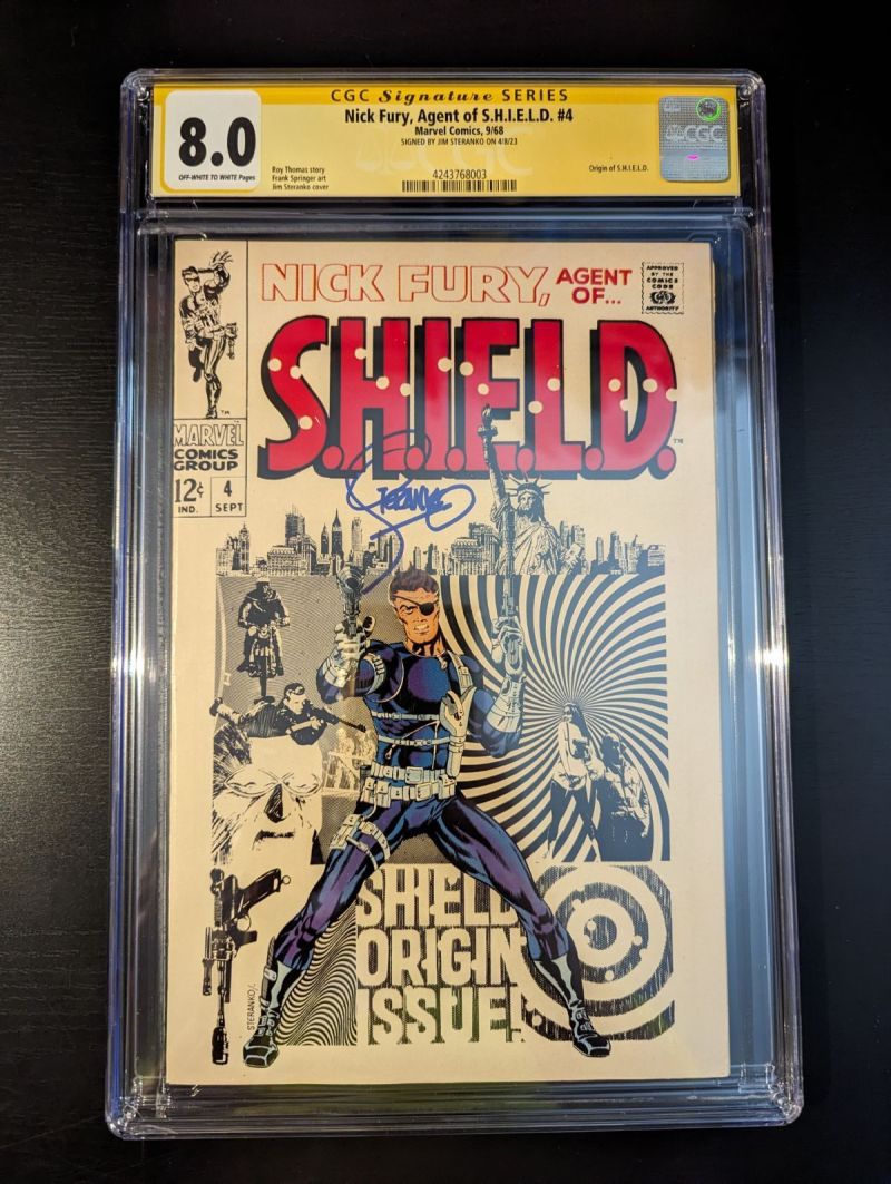 Jim Steranko at Royal Collectibles - scburdet's signature series books ...