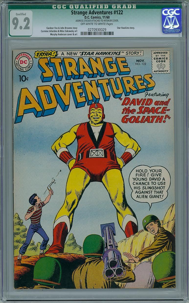 Sticker on inside cover of Silver Age book - Comic Book Grading and ...