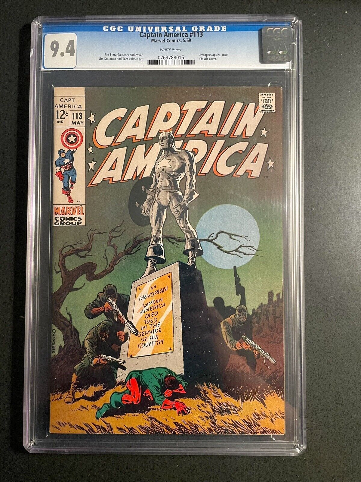 CGC BOOKS (CAP #113, SPAWN #1, SPIDER-MAN #7) AND STATUES ON EBAY ...