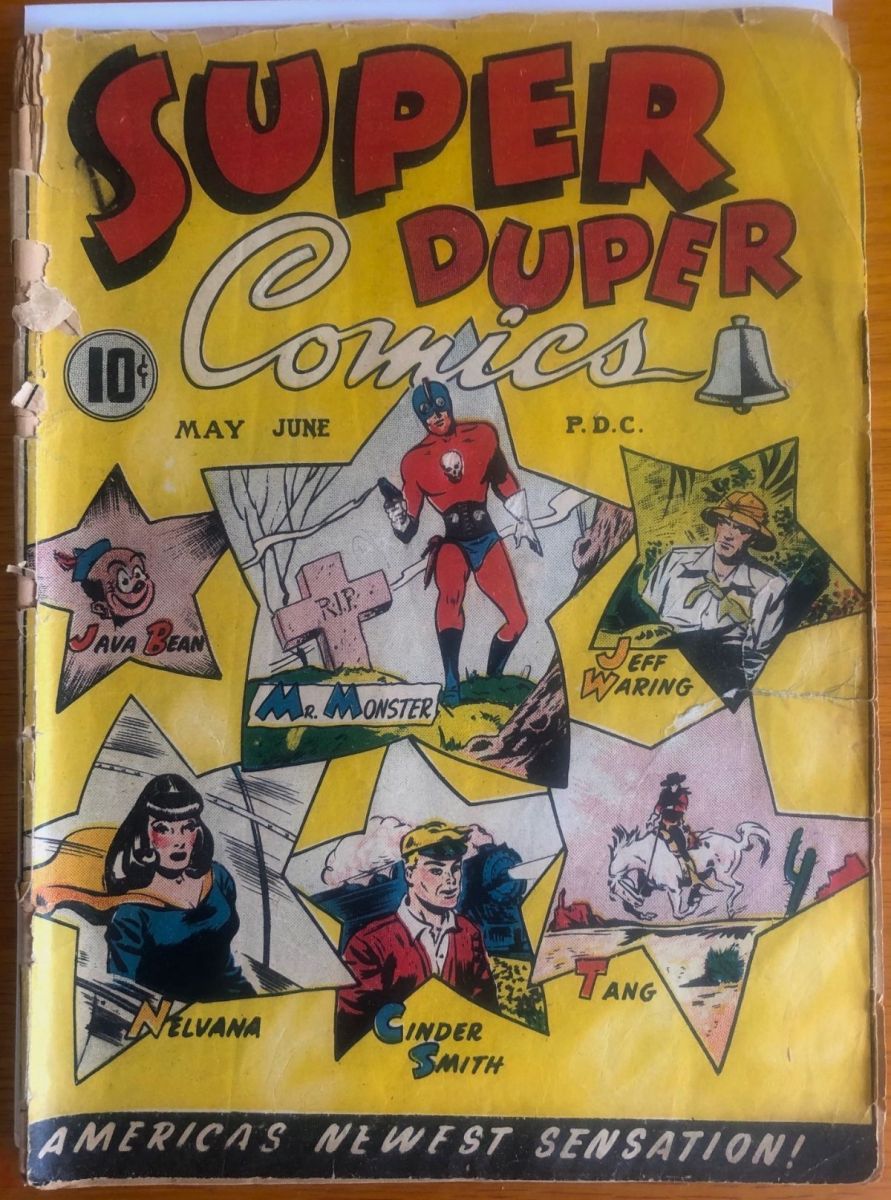CLOSED. SUPER DUPER #3 Very Low Grade -1st Mr. Monster in costume, last app. Nelvana. - Golden ...