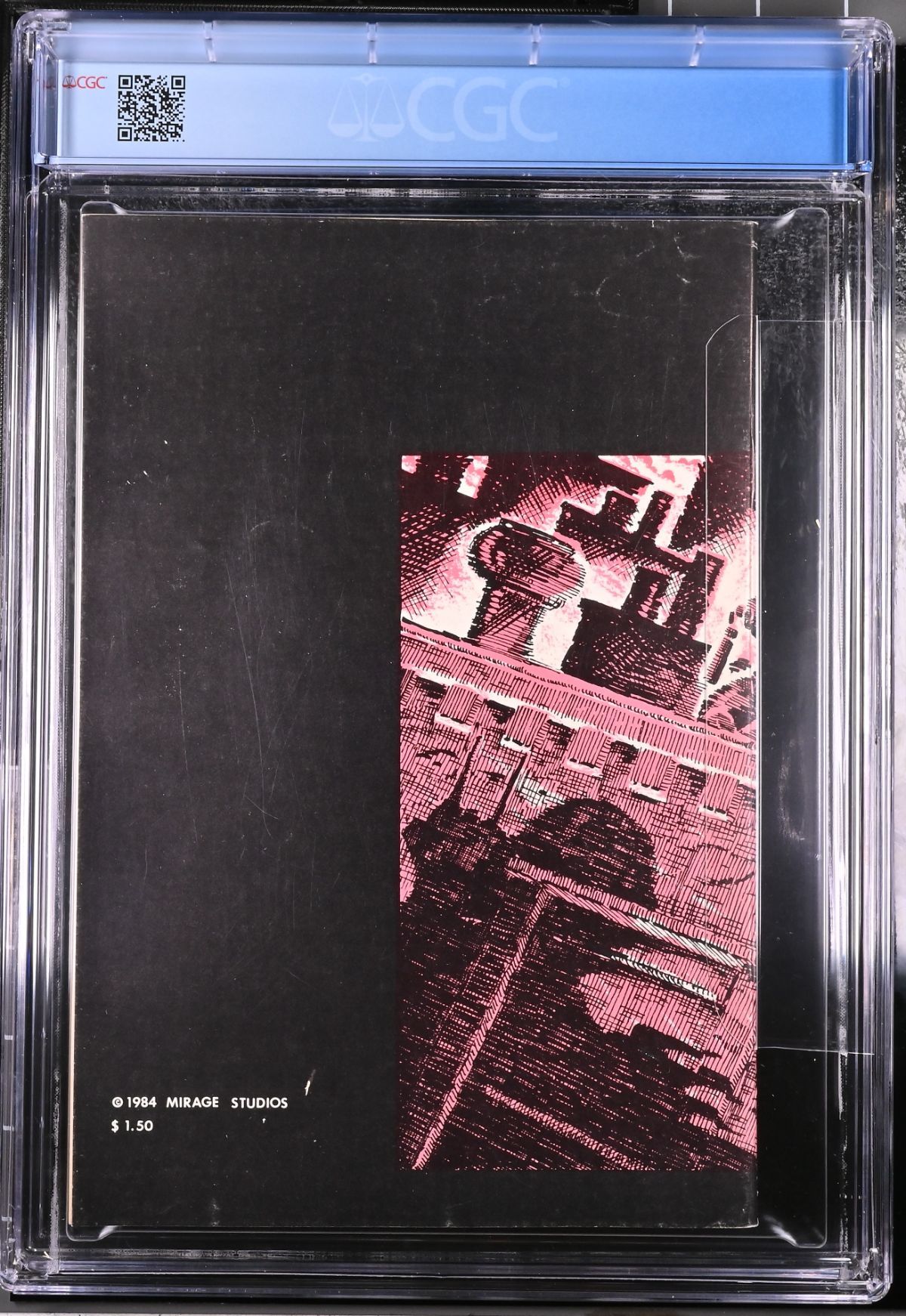 Teenage Mutant Ninja Turtles 1 third printing and 2 first printing high grade slabs - Copper ...