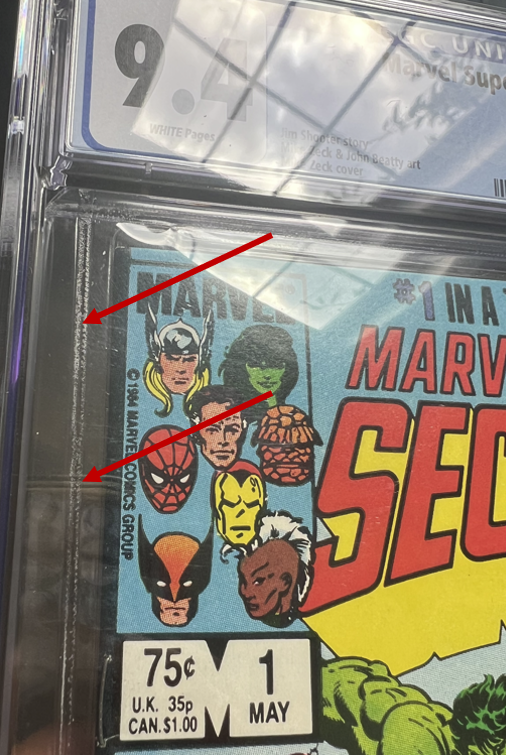 Tampered CGC Slab from ebay? Opinions...photos included - Comic Book ...