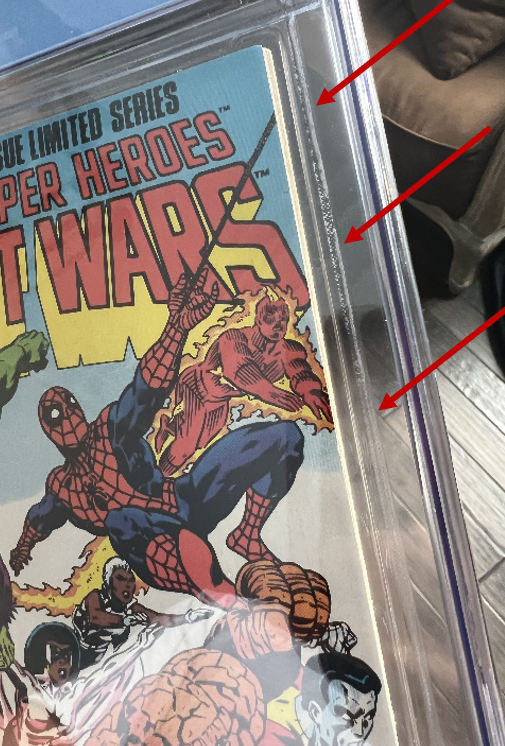 Tampered CGC Slab from ebay? Opinions...photos included - Comic Book ...
