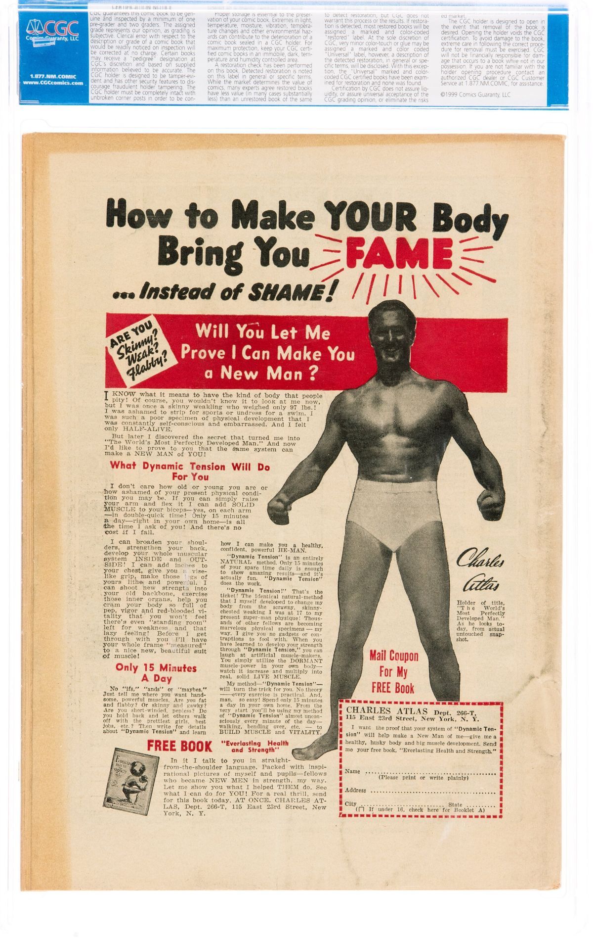 Shield-Wizard 7 CGC 5.0 Price Lowered - closed - Golden / Silver ...