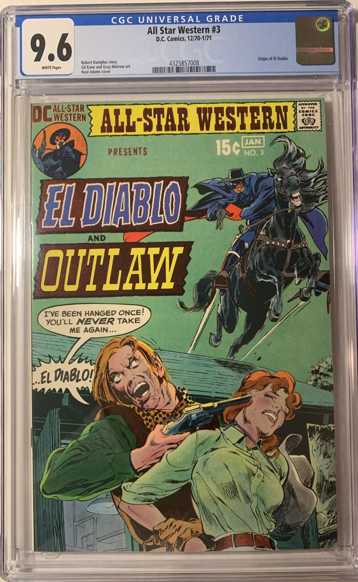 Dover's Neal Adams - All Star Western run - Dover's Journal - CGC Comic ...