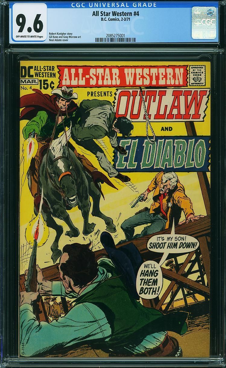 Dover's Neal Adams - All Star Western run - Dover's Journal - CGC Comic ...