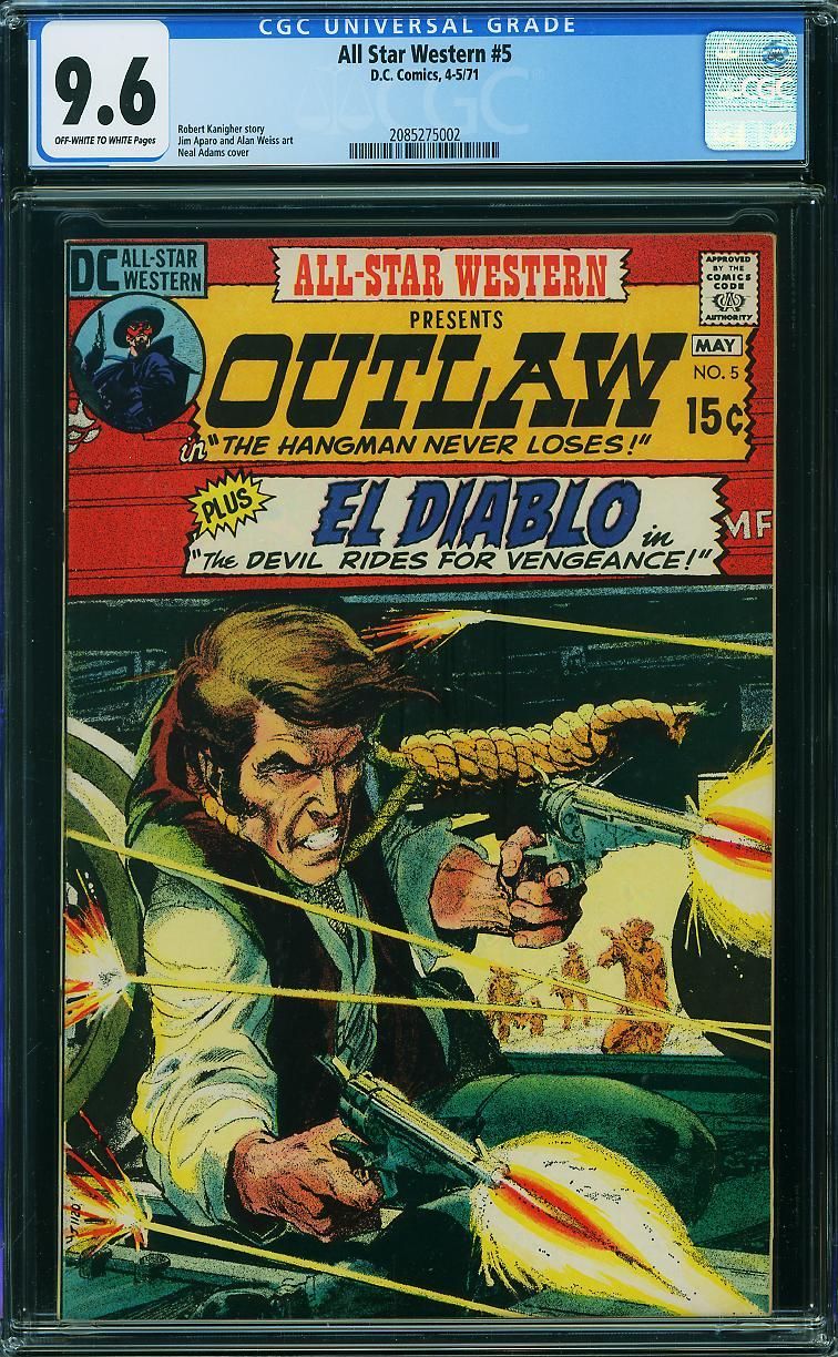 Dover's Neal Adams - All Star Western run - Dover's Journal - CGC Comic ...