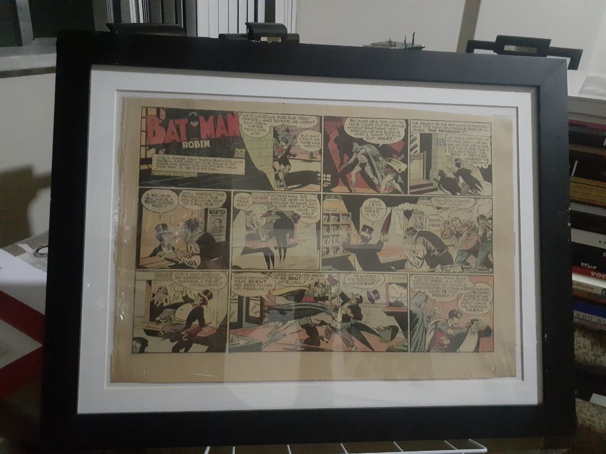 Tabloid Batman 1946 - Original Comic Art Only - CGC Comic Book ...