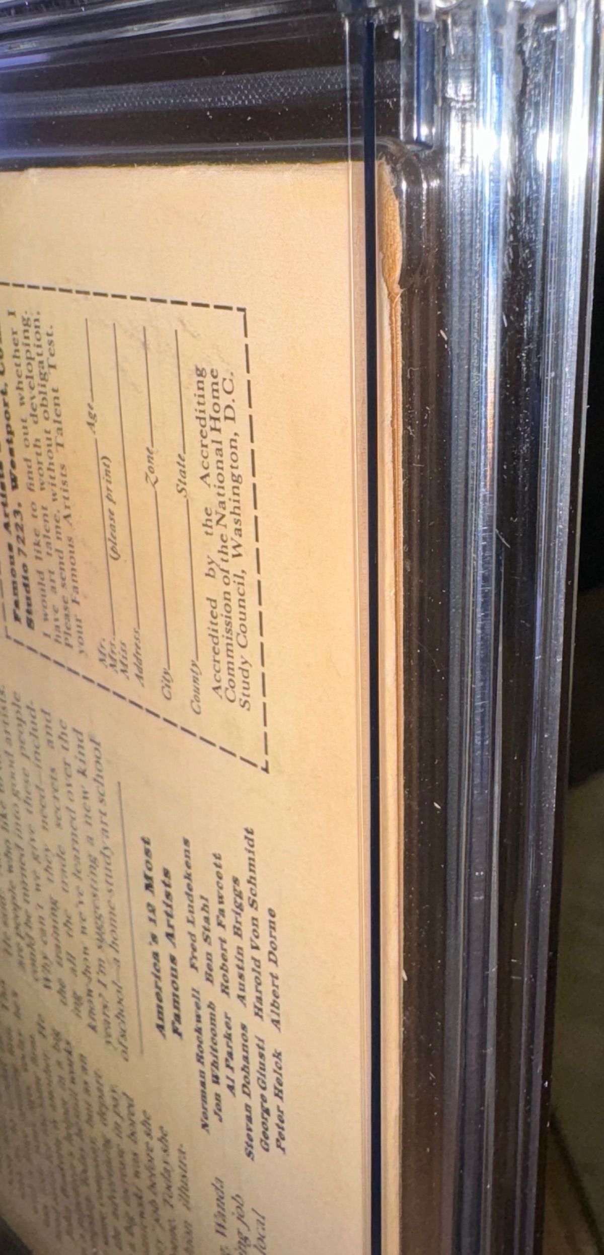 Overhang Crease From Inner Well - Comic Book Grading and Restoration ...