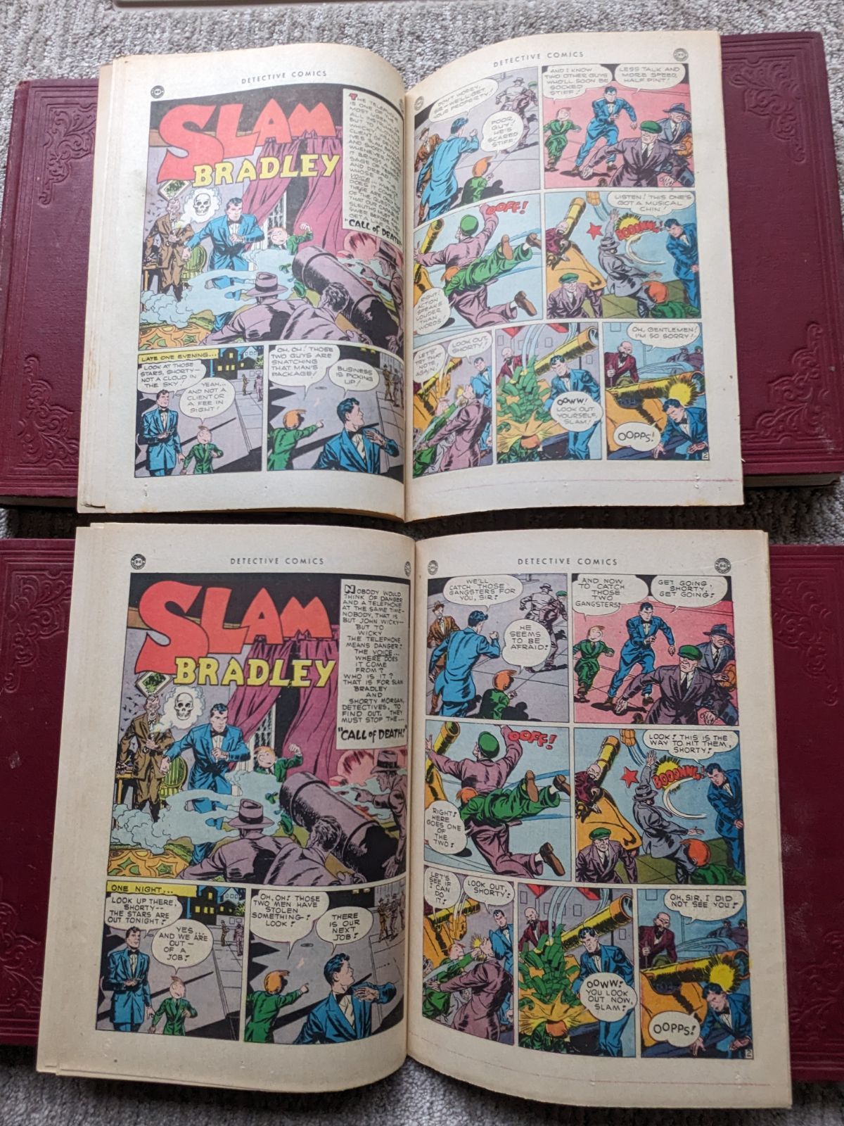 Batman and Superman in the Special Edition Comics made for U.S. Navy ...