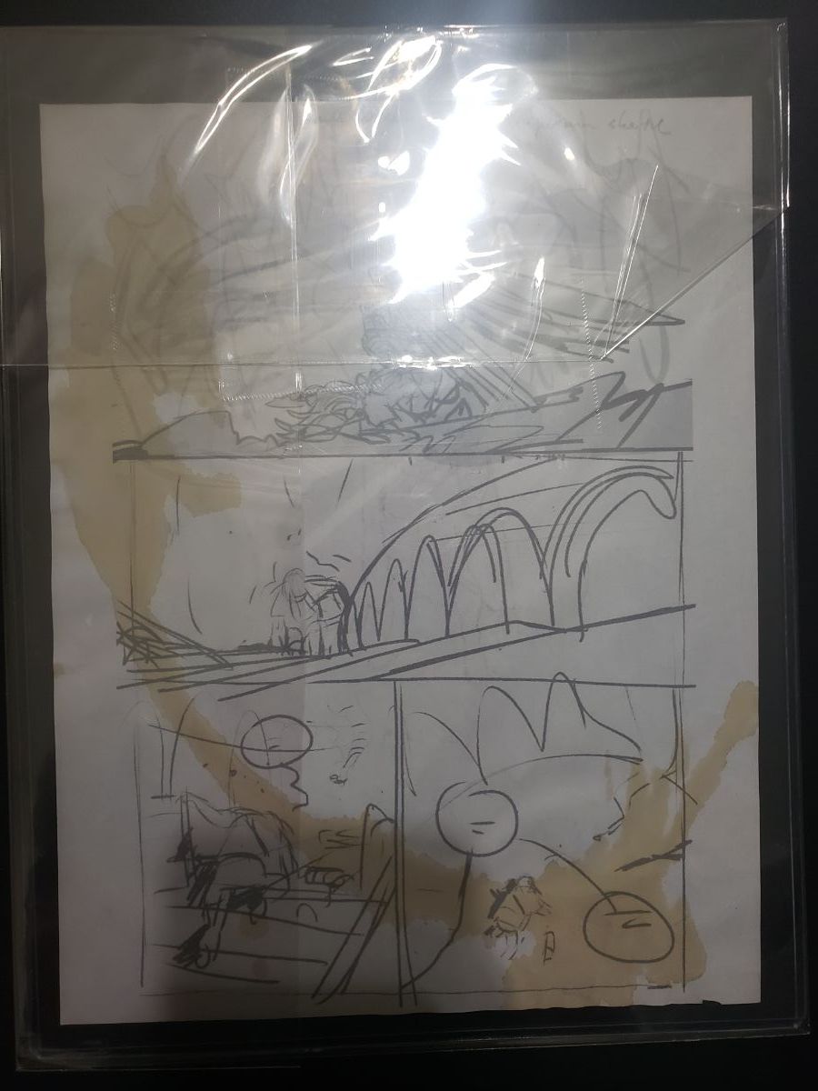 DWJ superman Sketch - Original Comic Art Marketplace - CGC Comic Book ...
