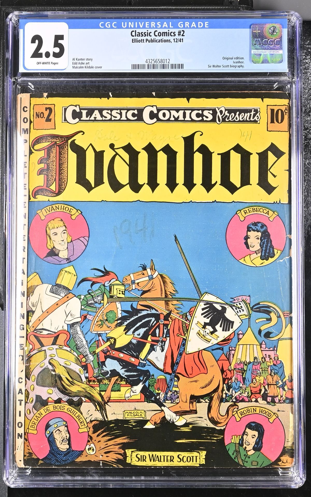 [Closed] GA/SA/BA CGC Slabs - Golden/Silver/Bronze Age Only - CGC Comic ...