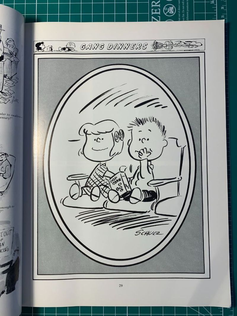 Peanuts - Scoop from 1967 San Francisco Press Club Yearbook - Dover's ...
