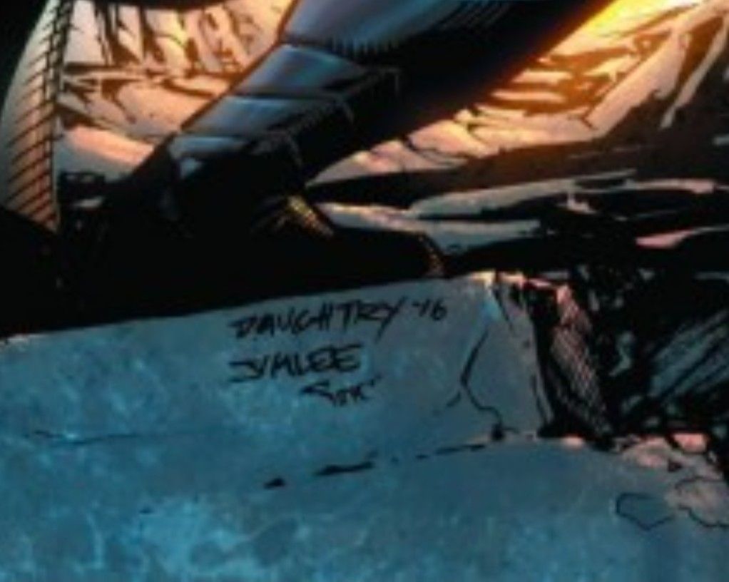 chris daughtry signitre on a batman comic - Newbie Comic Collecting ...