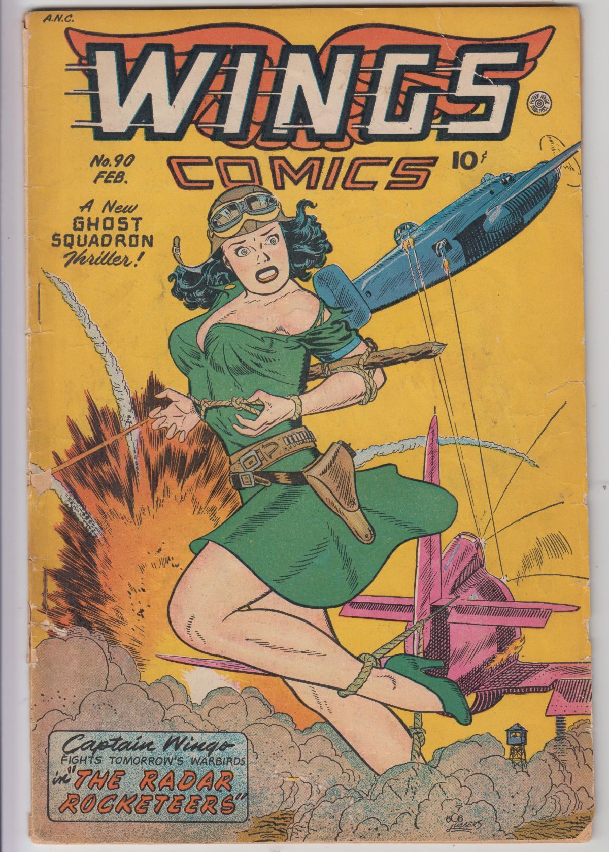 WINGS 90- Classic bondage- SOLD! - Golden / Silver / Bronze Age Only ...