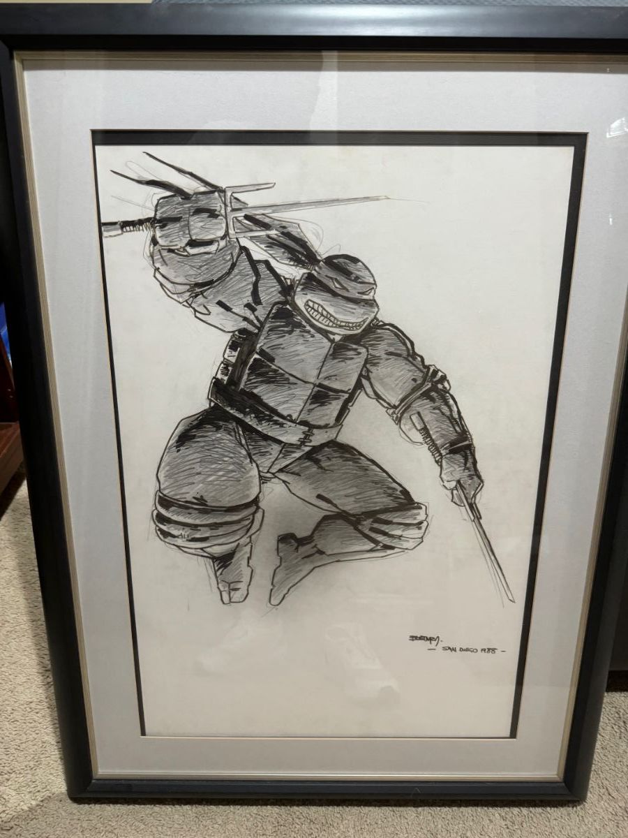 Kevin Eastman SDCC '88 Raphael **SOLD** - Original Comic Art ...