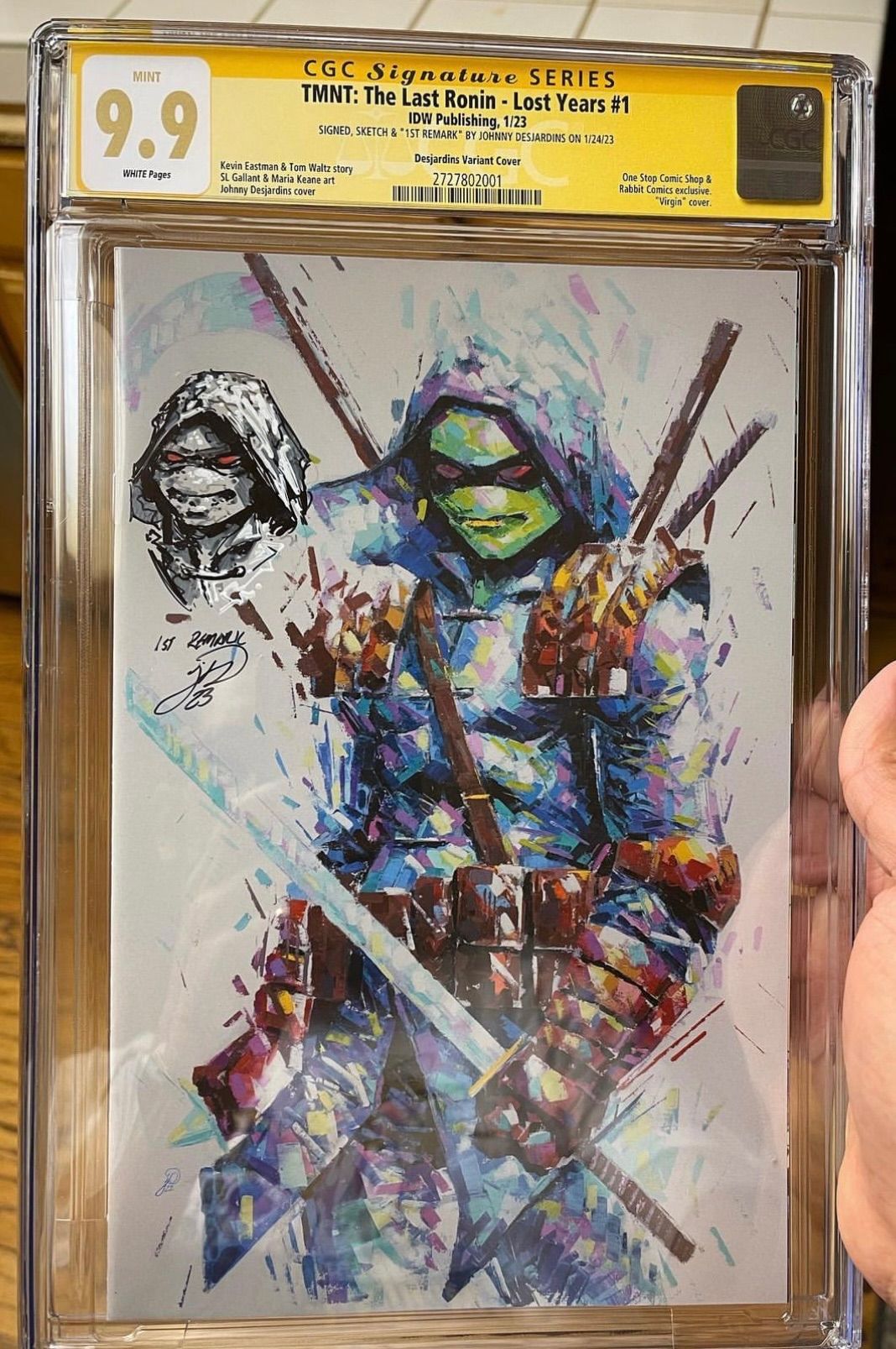 Finally got a 9.9 and its 1 of 2 on census - Modern Age Comic Books ...