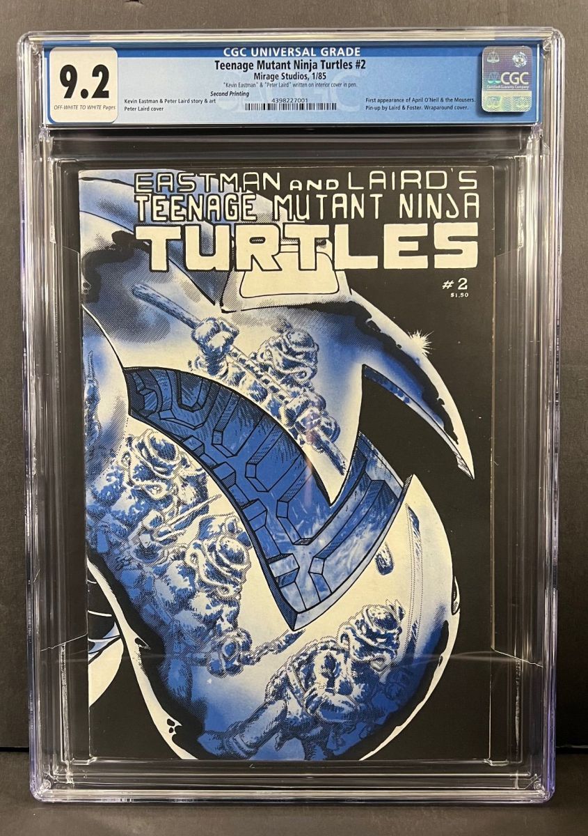Teenage Mutant Ninja Turtles #1 1st Print, #2 2nd Print, #3 Variant ...