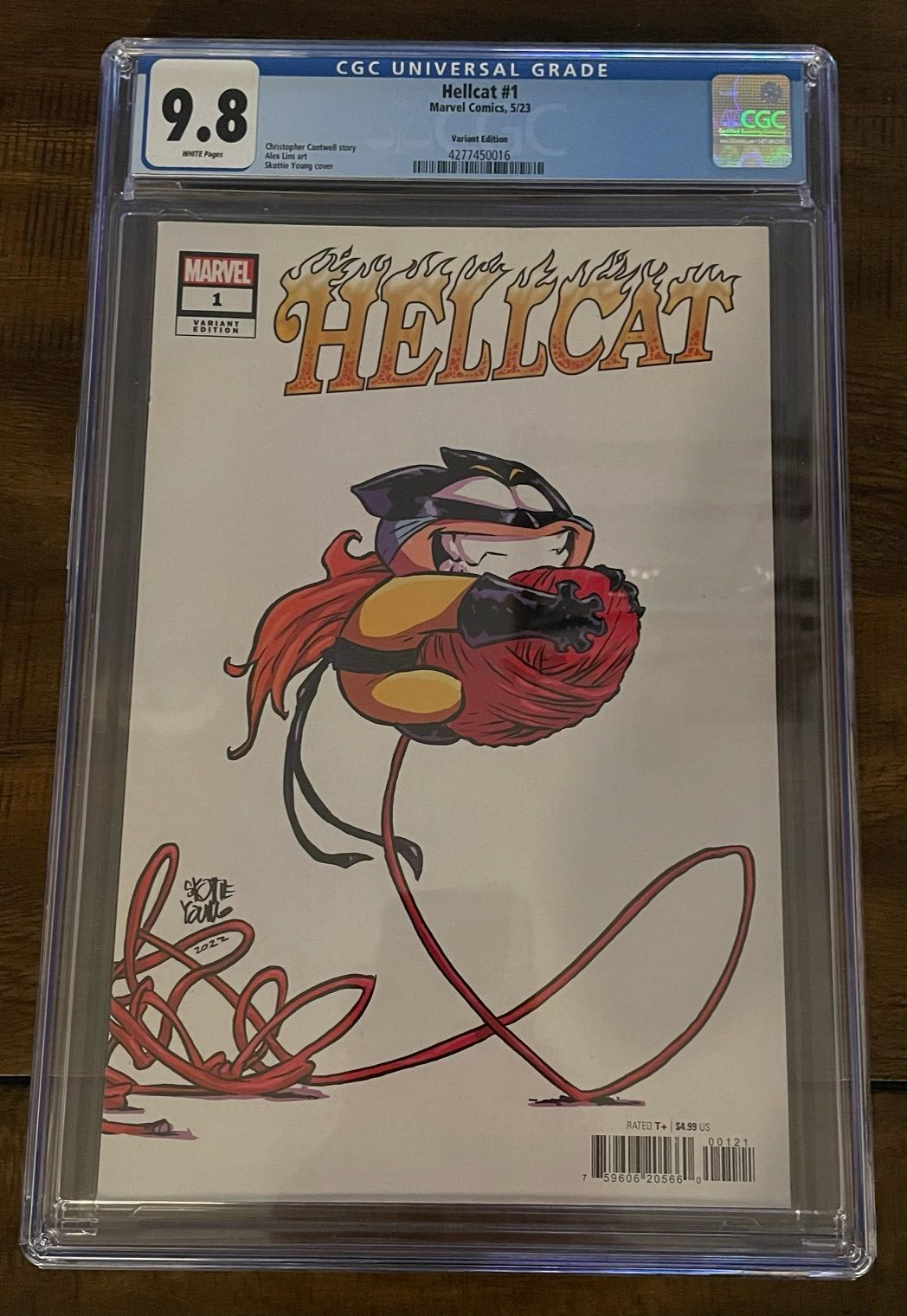 What Competitive set is hellcat #1 by scottie young? - CGC Registry (Comics) - CGC Comic Book ...