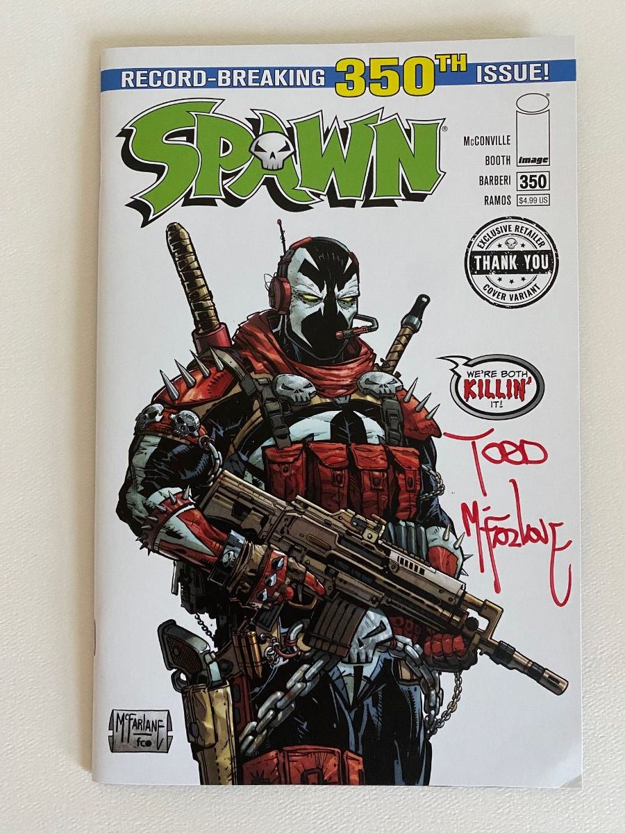 A few Spawns for sale - 350 signed Thank You variant and some newsies - Copper / Modern Age Only ...