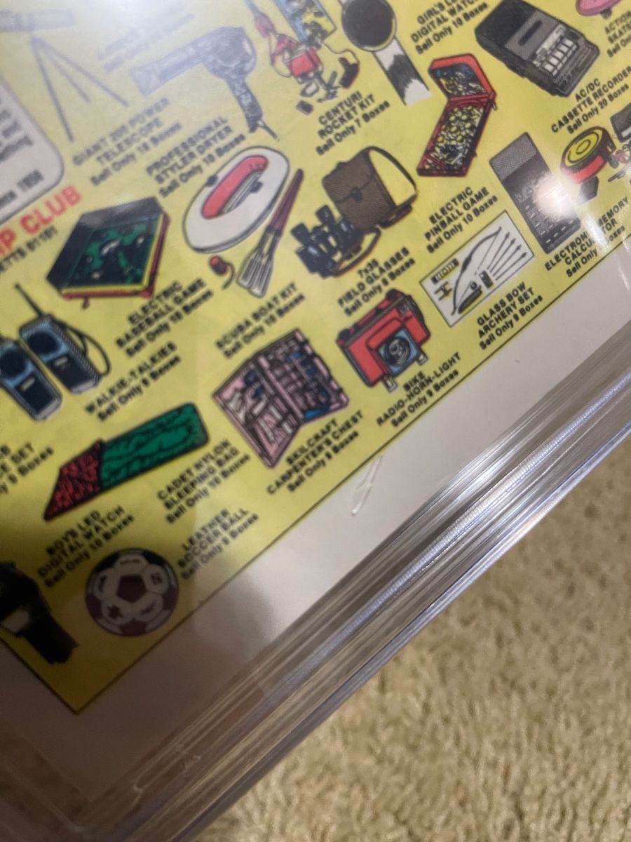 Bits of broken plastic inside CGC case. - Comics General - CGC Comic ...