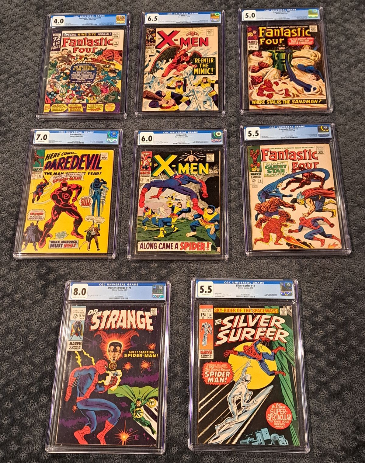 Silver Age Marvel, Spider-Man Guest shots - great deals! Avengers, Fantastic Four, X-Men ...