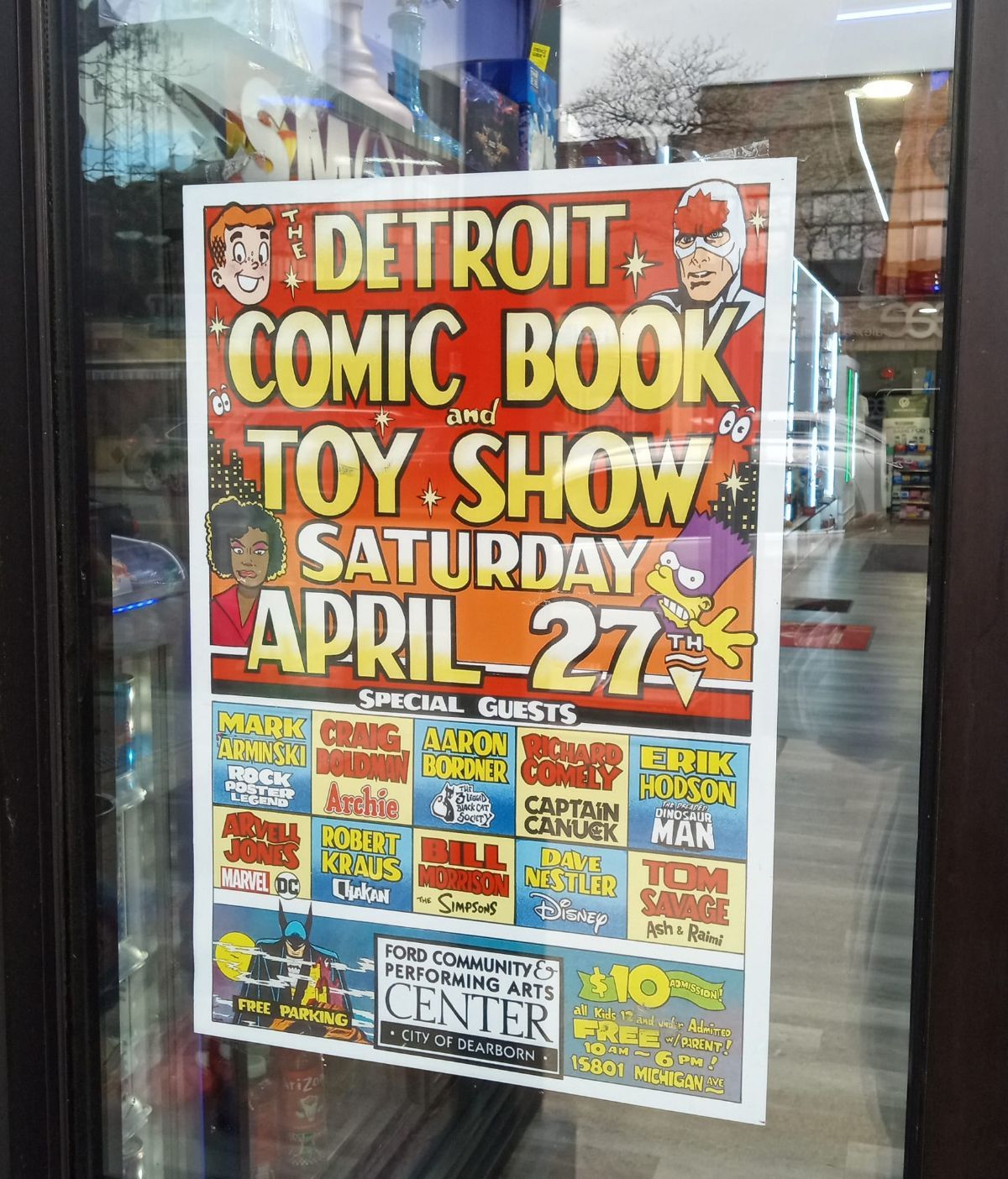Detroit Comic Book and Toy show, Saturday, April 27, Dearborn, MI ...