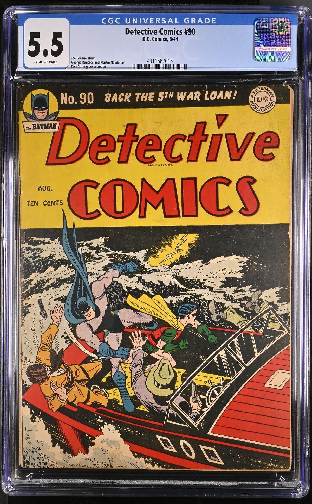 Detective Comics #90 - Missing - Please keep lookout for it! - Golden ...