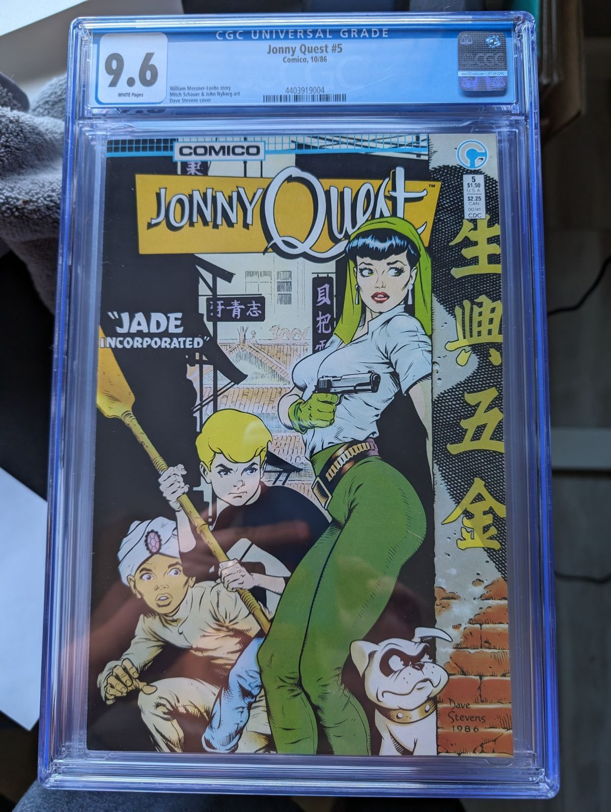 Jonny Quest #5 CGC 9.6 Classic Dave Stevens cover! - Copper / Modern ...