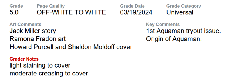 GRADE IS IN PGM Showcase 30 - Hey buddy, can you spare a grade? - CGC ...