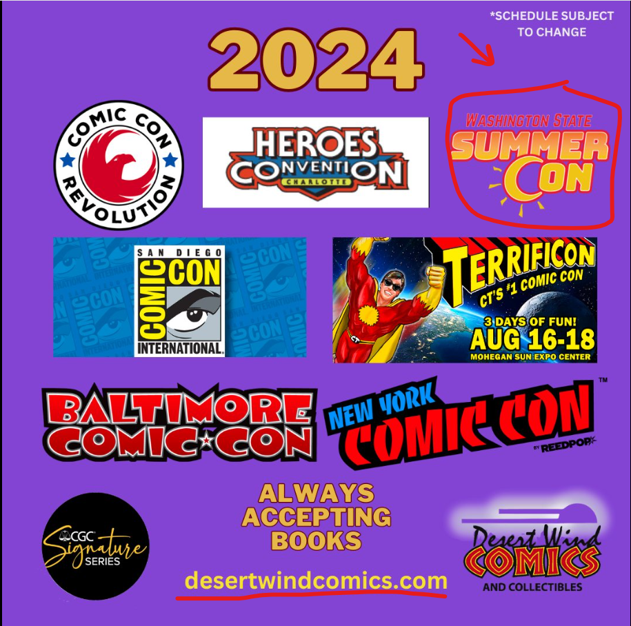 Anyone facilitating Washington State Summer Con? - SigSeries Event Central - CGC Comic Book ...