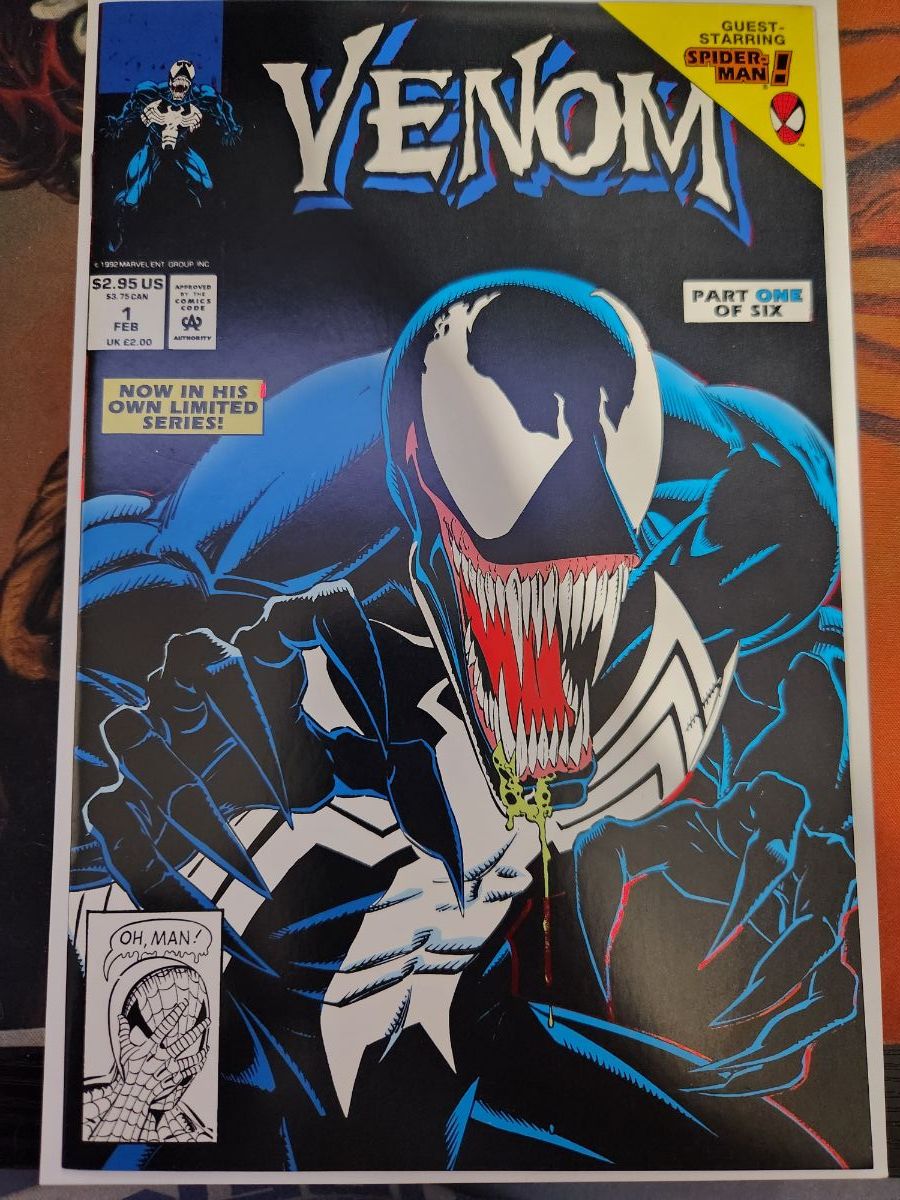Venom Lethal Protector #1 Black Cover Error Legit?-Results are in ...