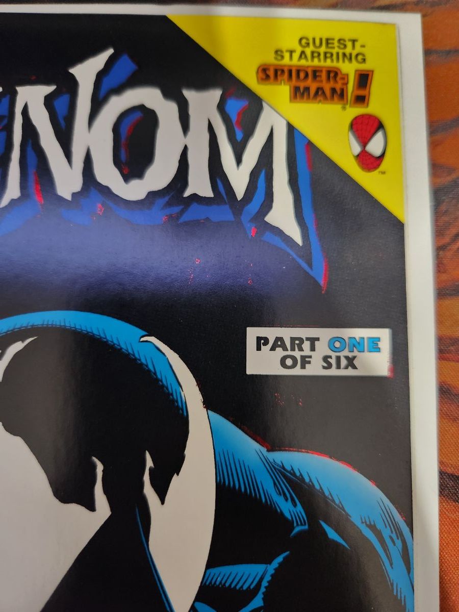 Venom Lethal Protector #1 Black Cover Error Legit?-Results are in ...